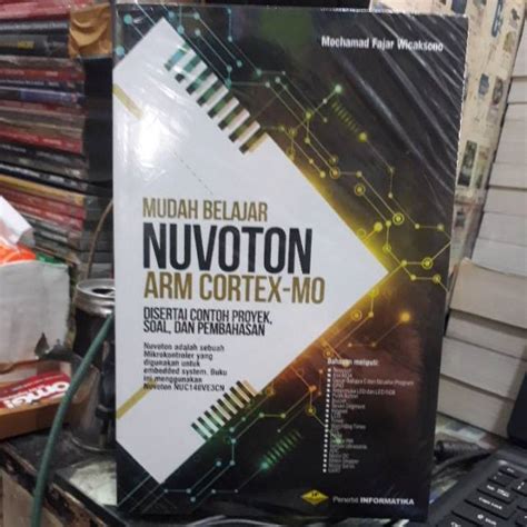 jual buku mudah belajar nuvoton arm cortex mo shopee indonesia