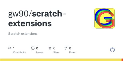 GitHub Gw90 Scratch Extensions Scratch Extensions