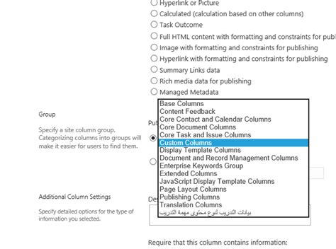 Sharepoint Enterprise Created New Column Column Not Showing In Add