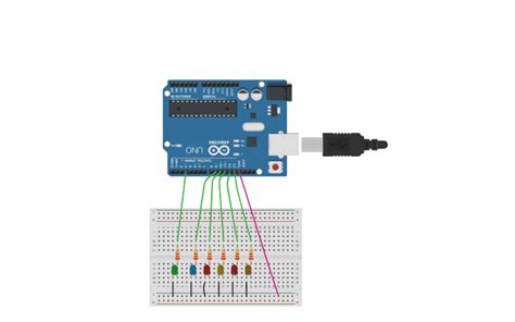 Circuit Design Programación Por Bloque Con Arduino Tinkercad