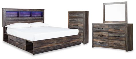 Ashley Signature Design Drystan B211b103 King Storage Bed Dresser