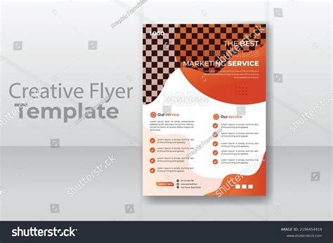 Pharmacy Presentation Document Cover Layout Template Stock Vector