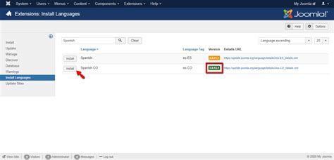 Installing New Languages In Joomla Hostarmada