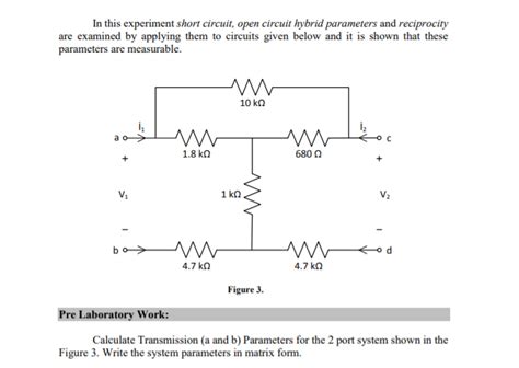 solved in this experiment short circuit open circuit hybrid