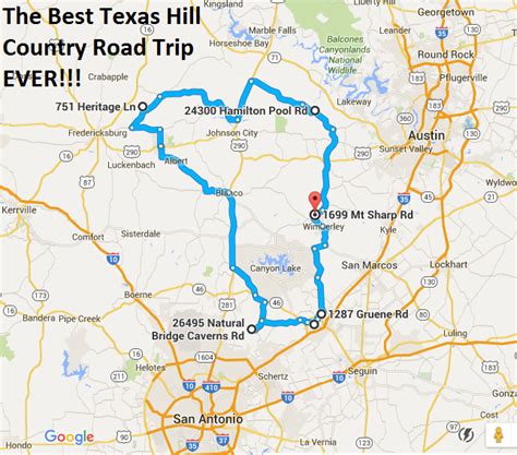 The Best Texas Hill Country Road Trip Youll Ever Take Texas Hill