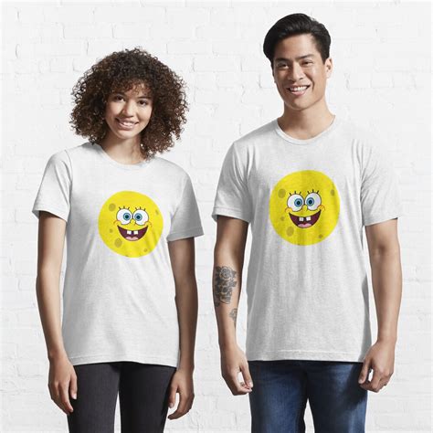 Spongebob Circle Face Sticker For Sale By Imnodix Redbubble