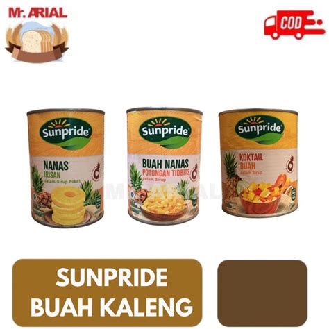 Jual Sunpride Tropical Fruit Salad Cocktail Pineapple Slices