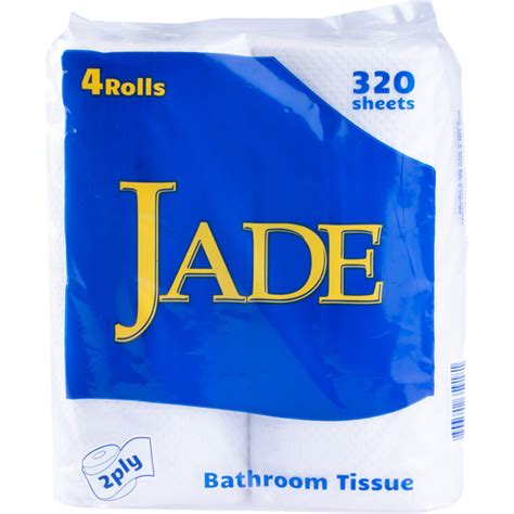 Jade Bathroom Tissue 2 Ply 4pcs Bathroom Tissue Walter Mart