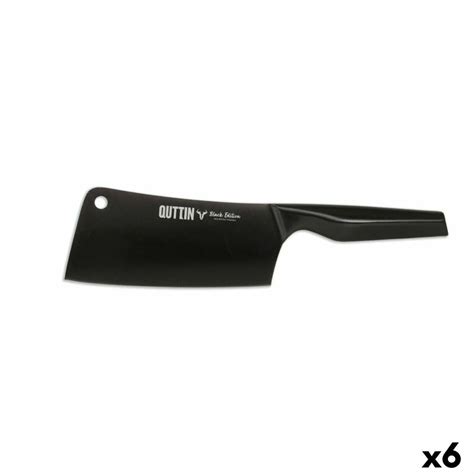 Macheta De Cocina Quttin Black Edition 175 Cm 25 Mm 6 Unidades