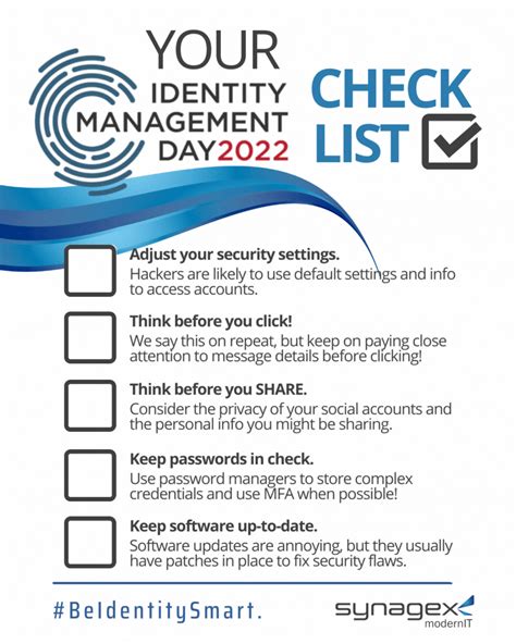 Identity Management Tips And Advice From Synagex