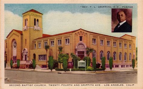 The Estate Sale Chronicles Vintage Postcard Second Baptist Church Los