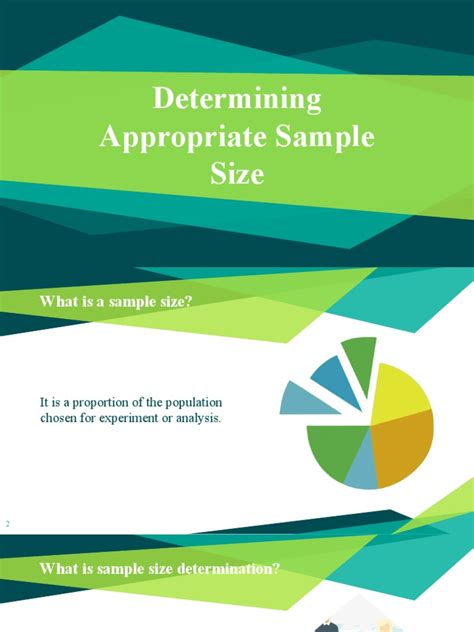 Determining Appropriate Sample Size Pdf Sample Size Determination