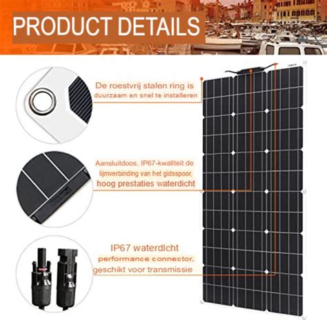 Zonnepanelen Compleet Pakket Zonnepanelen Camper Zonnepanelen Plat Dak Bol Com