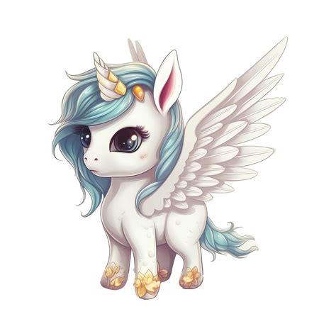 Unicorn Drawing With Wings