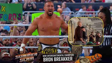 Fan Footage Captures Bron Breakker Making His Wwe Hall Of Famer Dad And