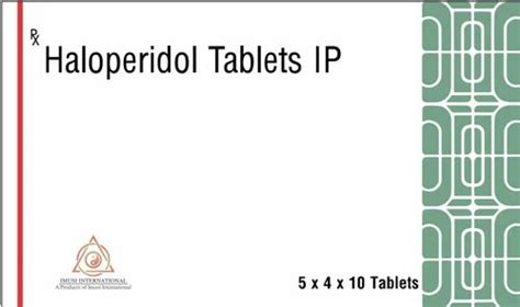 Haloperidol 10mg Tablet At Rs 100 Box Haloperidol Tablet In Kalol