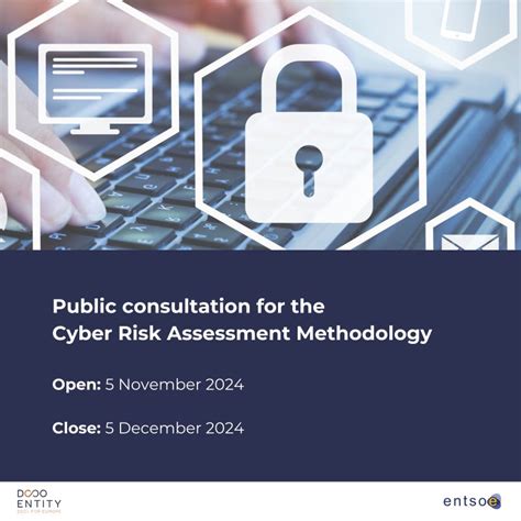Yesterday We Launched The Public Consultation On Cyber Risk Assessment Together With Eu Dso
