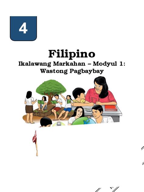 Filipino Module 1 Grade 4 2nd Quarter Pdf