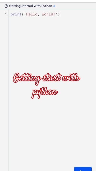 Getting Started With Python Ctutorialbynaziasohail Youtube