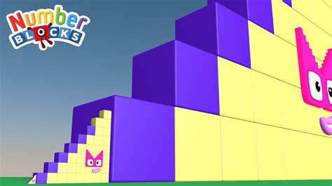 Numberblocks Step Squad New 36 To 36000000 Vs 36000 Biggest Learn To Count Big Numbers