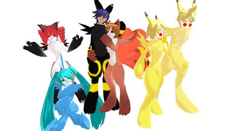 Mmd Pokemon Finished Dl By Technologicalcat On Deviantart
