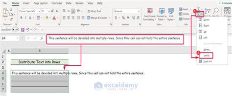 How To Justify Text In Excel 3 Easy Ways Exceldemy