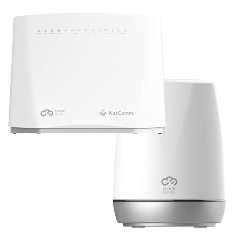 Netcomm Nf20mesh Ns 02 Bundle Cloudmesh Wi Fi 6 Dual Band System