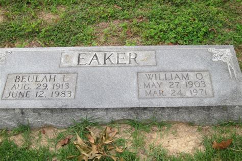 William Omer Eaker 1903 1971 Mémorial Find A Grave