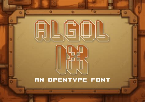 Algol Font English Fonts Pngtree