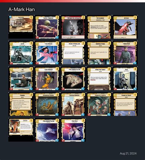 A Mark Han Starwarsunlimitedgg