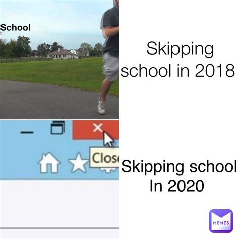 Skipping School In 2018 School Skipping School In 2020 1624383581