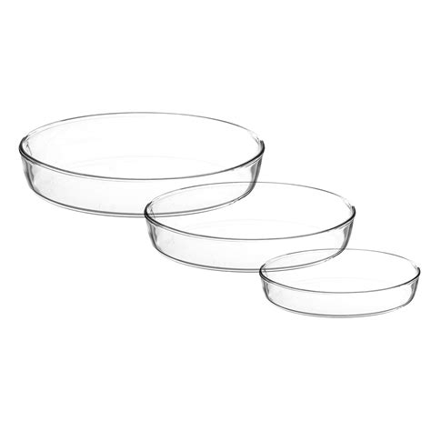 طقم 3 طاجن بيضاوى اسنشيال بالعلبة بيركس Moodiz Shop