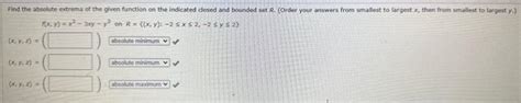Solved Identify any critical points, and use the second | Chegg.com