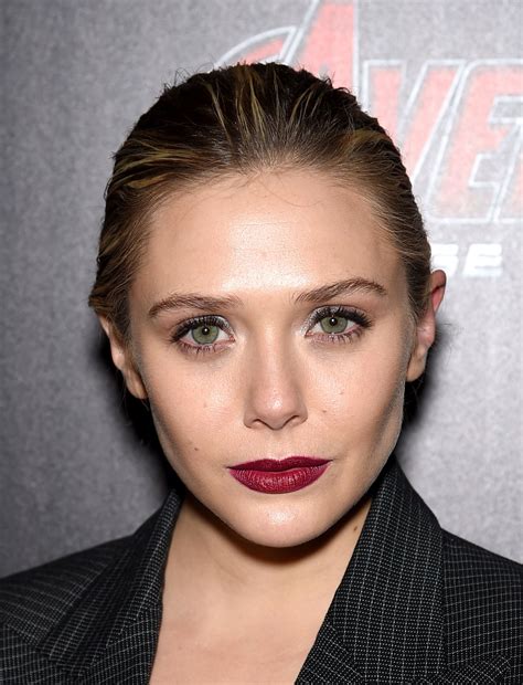 Elizabeth Olsen Avengers Age Of Ultron Screening In New York City