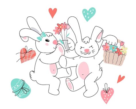Page 41 Easter Bunny Vectors And Illustrations For Free Download Freepik