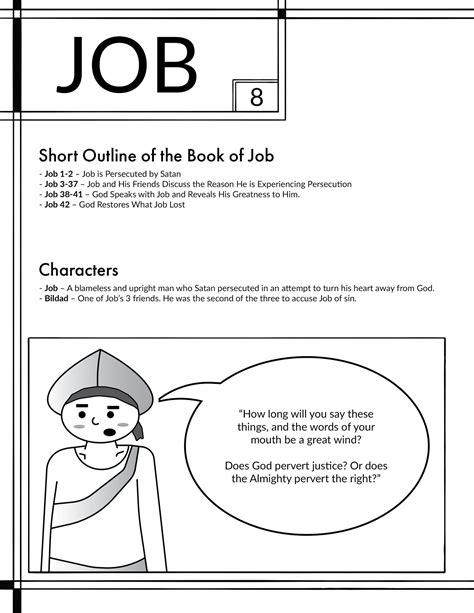 Job 8 Summary 5 Minute Bible Study — 2belikechrist