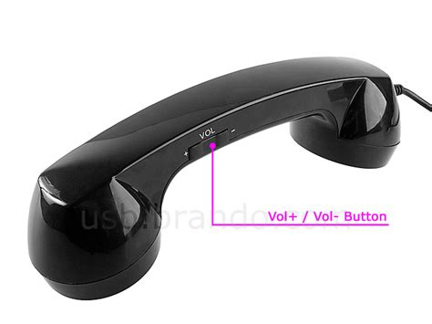 Usb Retro Headset With Answer Call Button