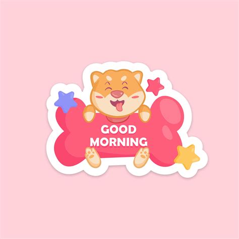 Good Morning Sticker Fantastick