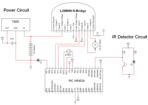 Simple Motor Optical Encoder Schematic Pyroelectro News Projects