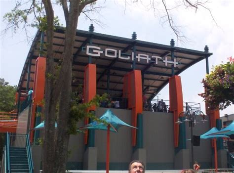 Goliath Six Flags Over Georgia Coaster Reviews Coaster Critic