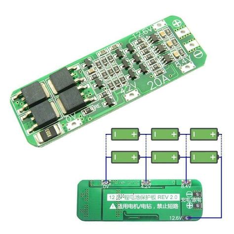Modul Bms 3s 126v 20a Ardustore Sigmanortec Magazin Robotica