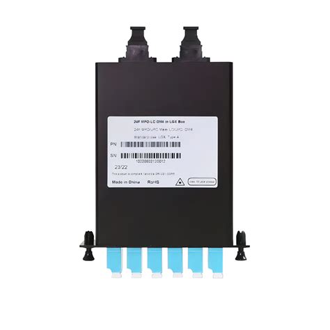 Male Mpomtp To Lc Lgx Box 24 Fibers Starry Optics