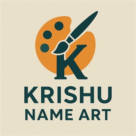 Krishu Name Art Youtube