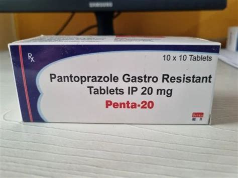 20mg Pantoprazole Gestroresistant Tablet At ₹ 460box Pantop In