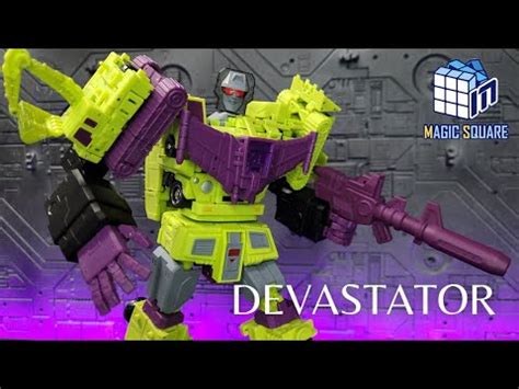 Magic Square Devastator Full Transformation and Review - YouTube