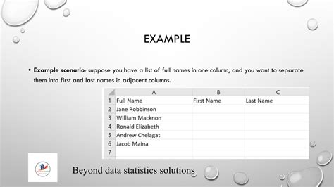 Flash Fill In Microsoft Excel Beyond Data Statistics Solutions