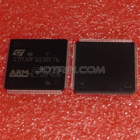 stm32f103zet6 st embedded processors and controllers jotrin electronics