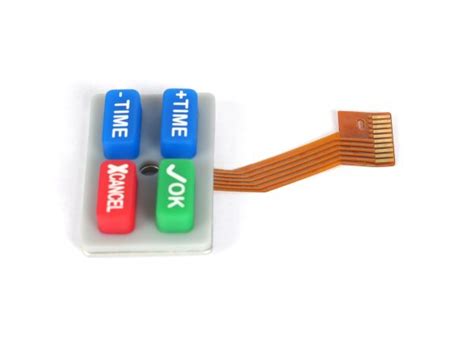Custom Silicone Rubber Membrane Switch And Rubber Keypad Yuan Electronics