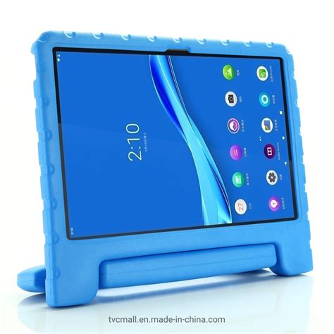 For Lenovo Tab M Plus Gen Shockproof Eva Tablet Cover Portable Handle Kickstand Drop Proof