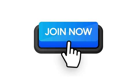 Join Button Stock Video Footage For Free Download